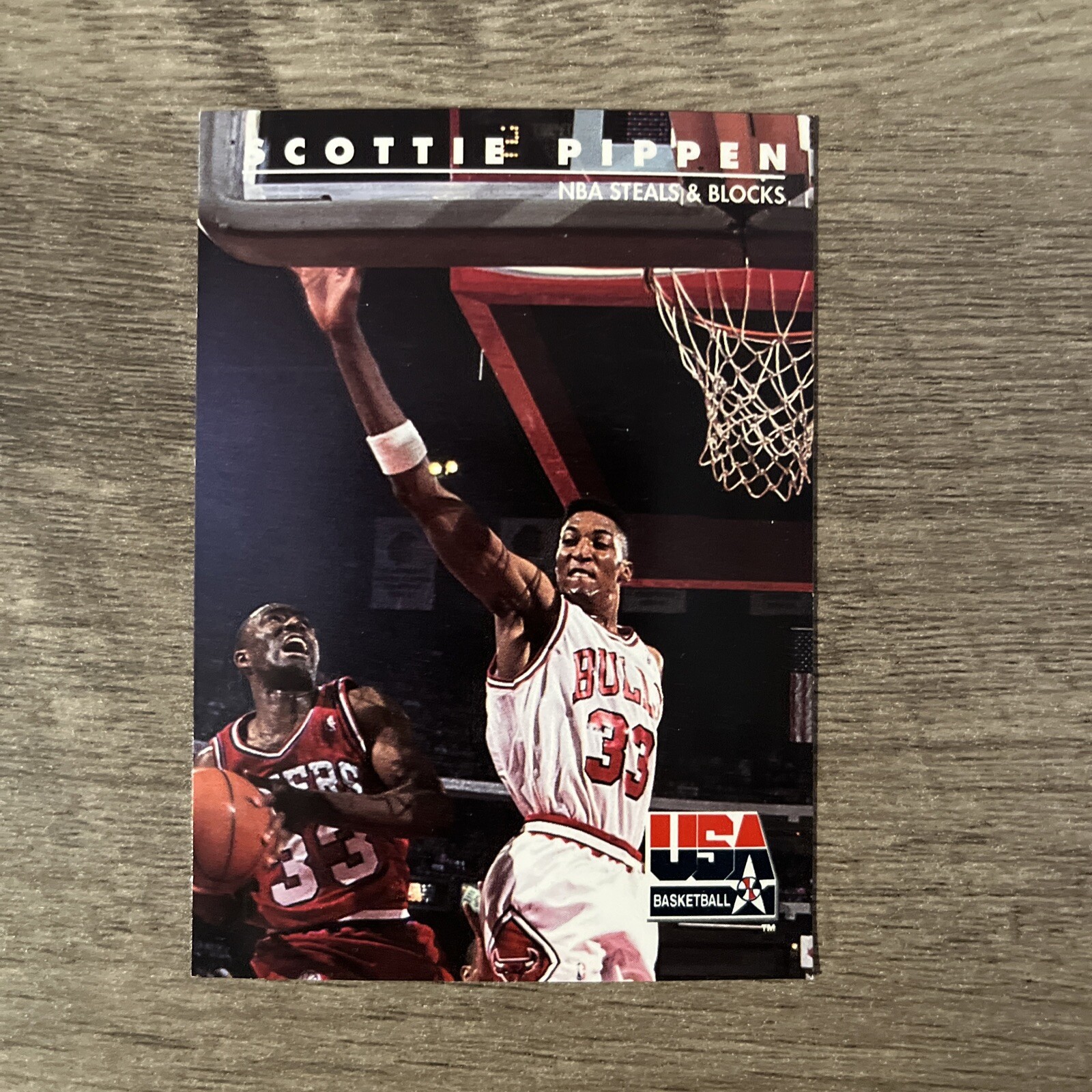 1992 SkyBox USA Basketball - #72 - Scottie Pippen - Chicago Bulls ...