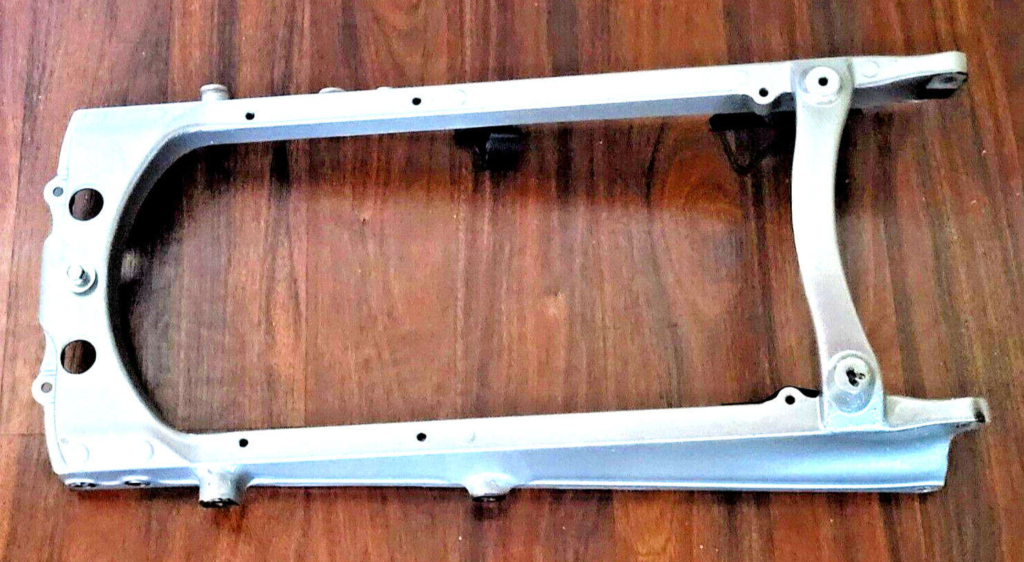 YAMAHA YFZ450R YFZ450X YFZ 450R 450X ALUMINUM OEM REAR SUB-FRAME SILVER ...