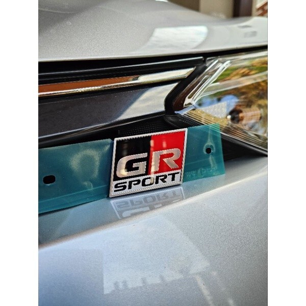 Toyota GR Sport Emblem Badge Sticker Logo Black Silver for Toyota | eBay
