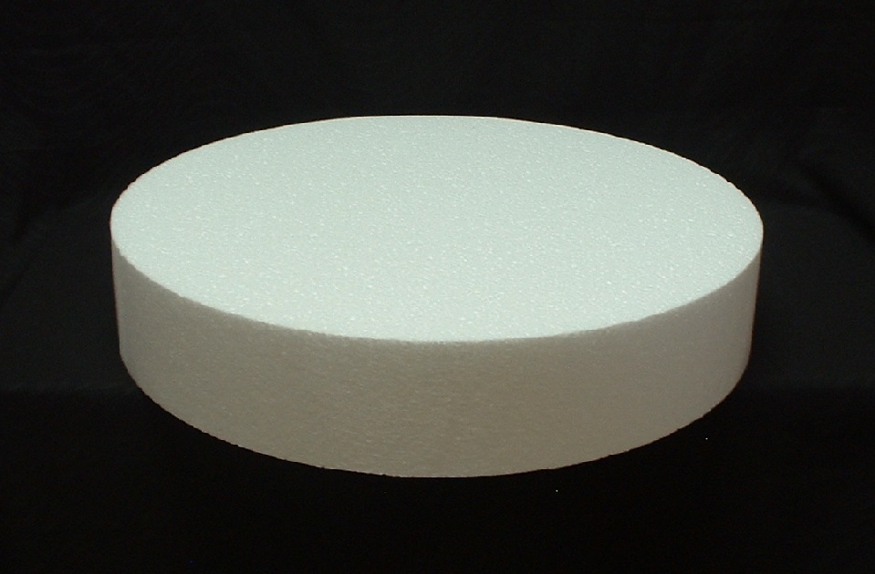 Foam ROUND Disc 2" Thick Sizes 3"-15" Width Floral Arranger styro-foam ...