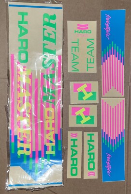 Vintage Haro MasterFreestyle Sticker Set (Last Set Around)... | eBay