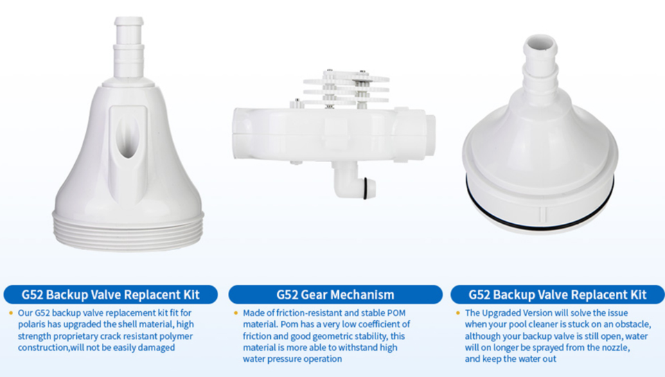 G52 Backup Valve for Polaris Pool Cleaner 180 280 380 480 3900 ...