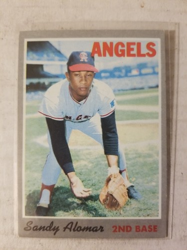 1970 Topps Baseball Card - #29 Sandy Alomar - California Angels ...