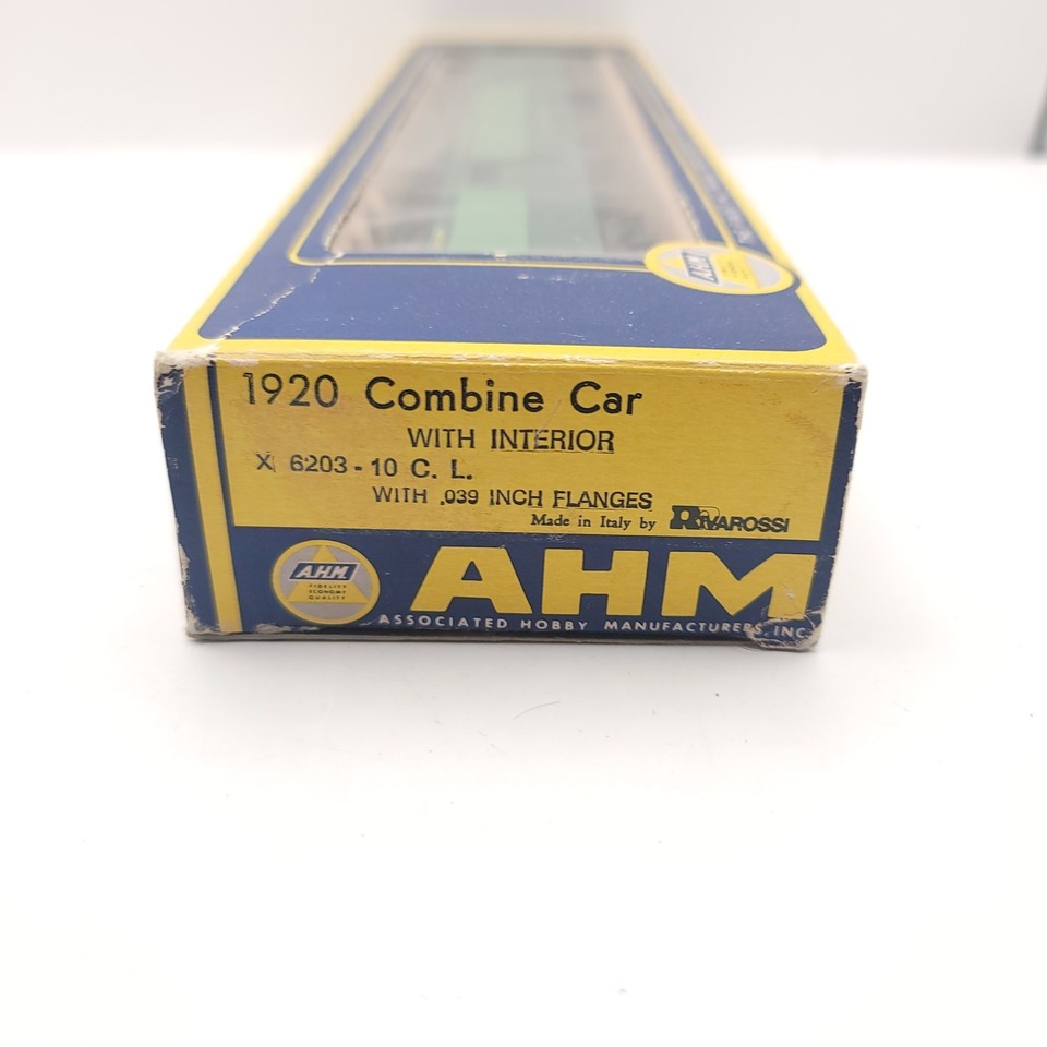 AHM 1920 Combine Car with Interior New In Box Model Train Vintage HO ...