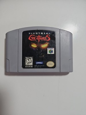 Nightmare Creatures (Nintendo 64 N64) Tested - Authentic Blockbuster ...