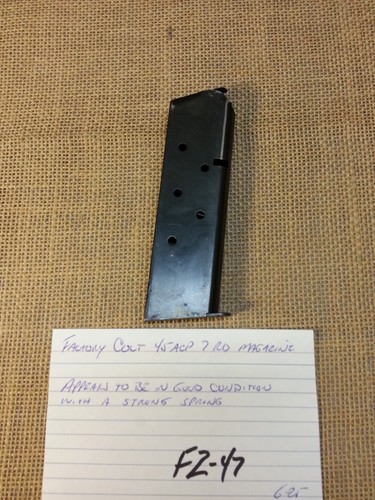Factory Colt 45 ACP 7 RD Magazine Colt 45 Auto Marked | eBay