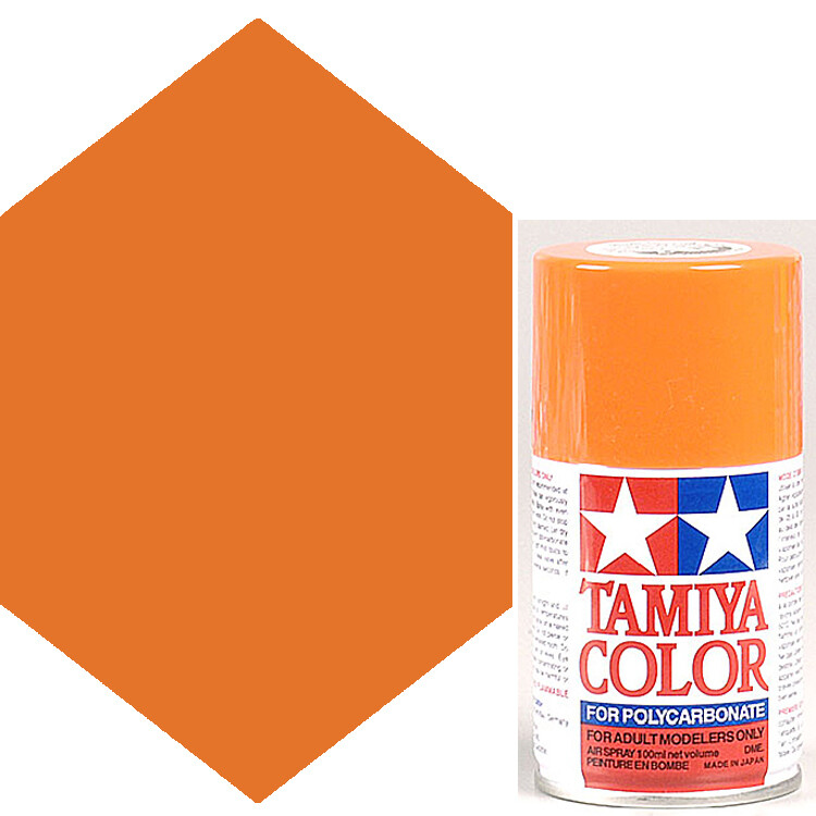 Tamiya Polycarbonate Orange Spray Paint PS-7 | eBay