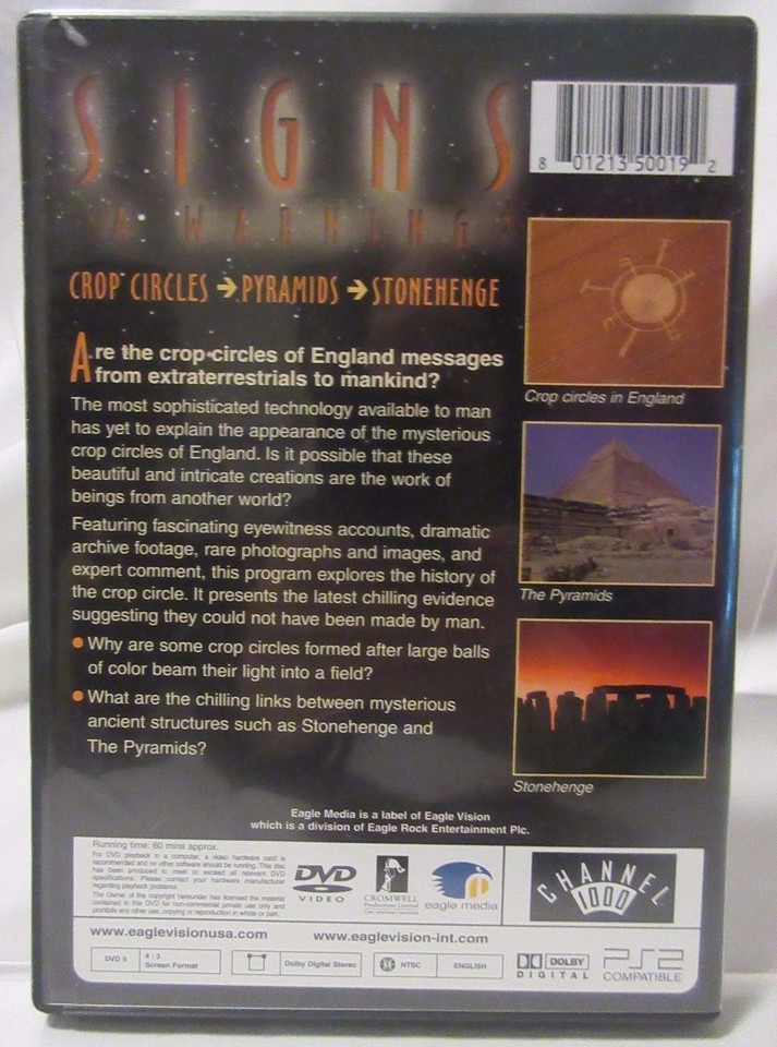 Signs - A Warning? (DVD, 2004) 801213500192 | eBay