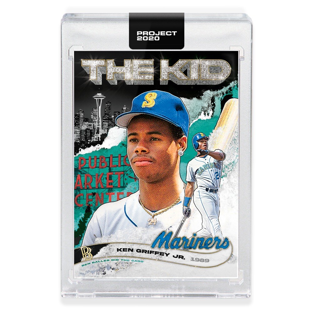 Topps PROJECT 2020 Card 347 1989 Ken Griffey Jr by Ben Baller | eBay