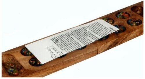 Handmade Indonesian Wooden Sungka Congkak Kalaha Traditional Boardgame ...