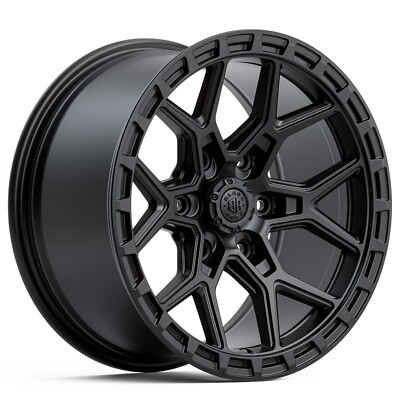 BLACK ROCK VIPER RIMS 17x9 6x139.7 ET+30 OFFSET SATIN BLACK 4X4 WHEELS ...