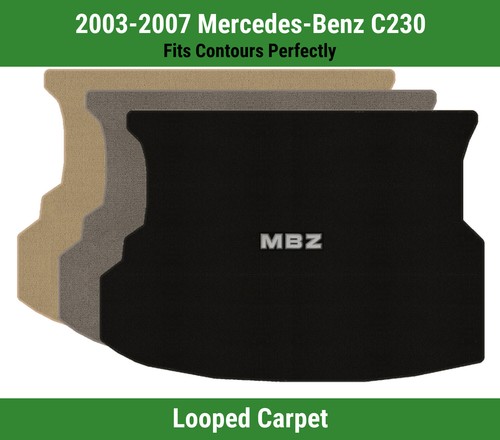 Lloyd Classic Loop Trunk Carpet Mat for '03-07 Mercedes-Benz C230 w/MBZ ...