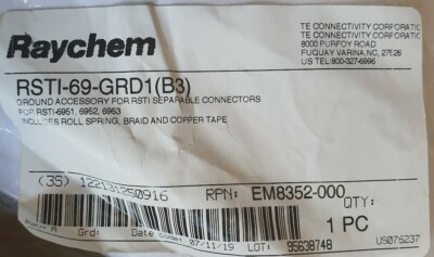 Raychem Wire Braid Ground Accessory For RSTI RSTI-69-GRD1 | eBay