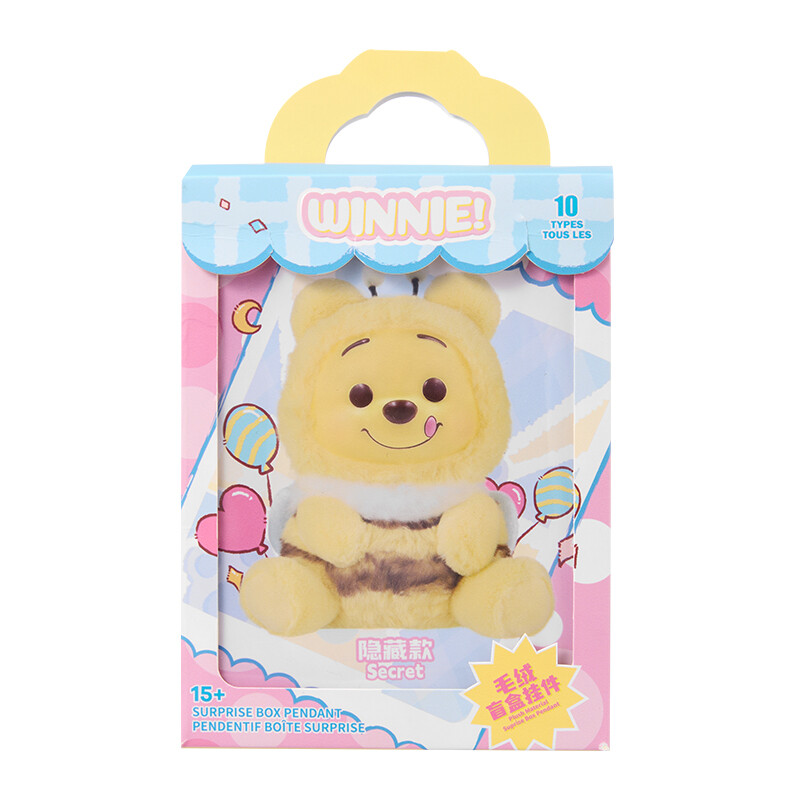 MINISO Winnie The Pooh Naughty Party Plush One Blind Box Vinyl Art Toy ...