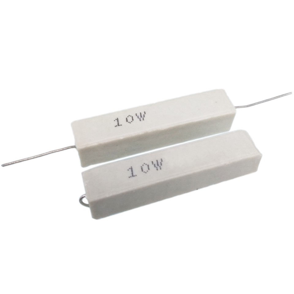 US Stock 5pcs 10K ohm 10KΩJ 10 watt Axial Ceramic Cement Power Resistor ...