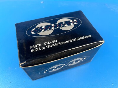 Kawasaki EX250 ninja 250 94-06 Clear Tail Light Lens 23026-1101 TL-0215 ...