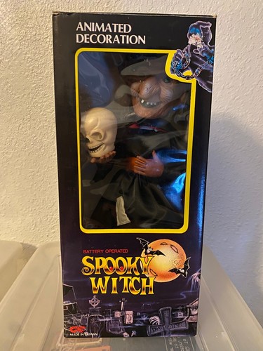 Battery Operated Witch Figure Sound and Light *No Motion* See Video ...