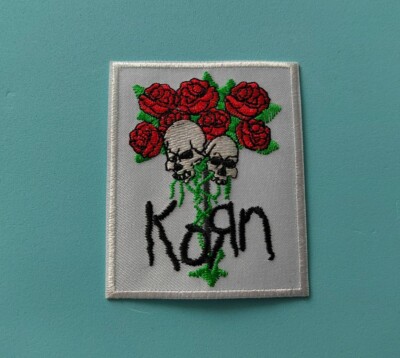 Rock Music Sew / Iron On Embroidered Patch:- Korn (b) | eBay UK