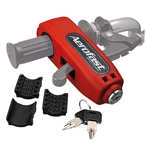 Throttle Motorcycle Locks Anti Theft Handlebar Lock by Aerofast. Best ...