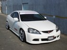 Honda ACURA Integra RSX DC5 Honda Racing RED Letters Front window ...