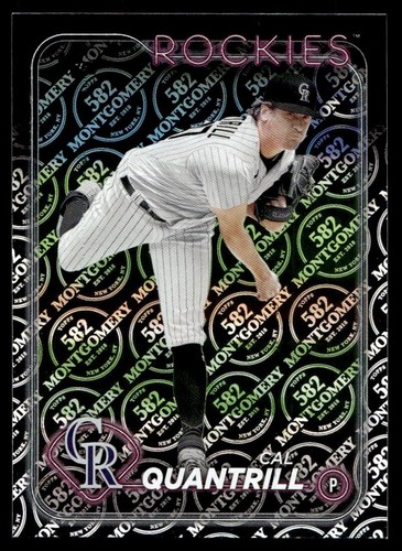 Cal Quantrill 2024 Topps Montgomery Club 582 Exclusive Foil Card #638 ...