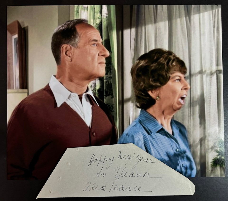 Alice Pearce Signed Cut BEWITCHED Hollywood Actress Autograph RARE D ...