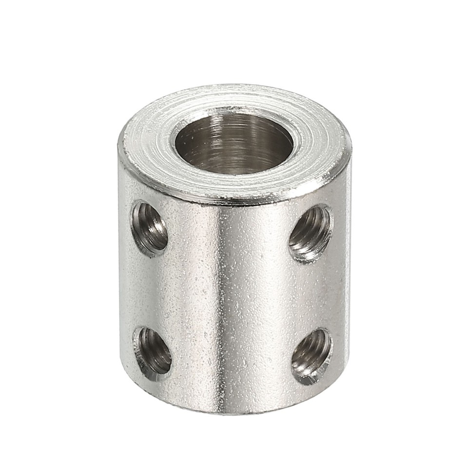 Shaft Coupler L22xD20 10mm to 12mm Stainless Steel w Screw Silver 4Pack ...