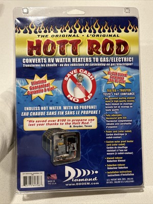 Hott Rod RV Water Heater Conversion Kit 120V DDOEM Electric Propane ...