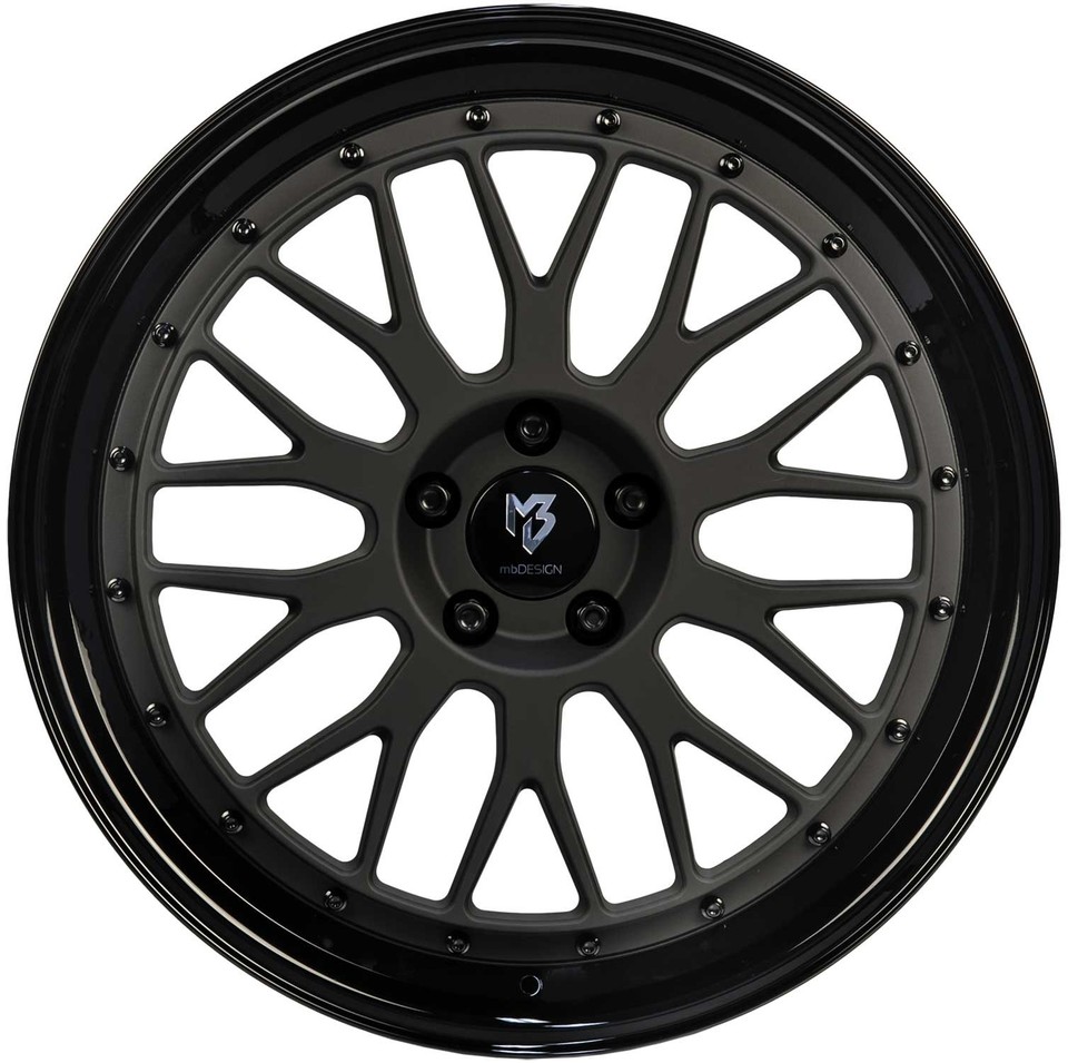 MB-Design LV1 alloy wheels 4x 8.5Jx19 ET35 5x100 SWMATT fits Skoda ...