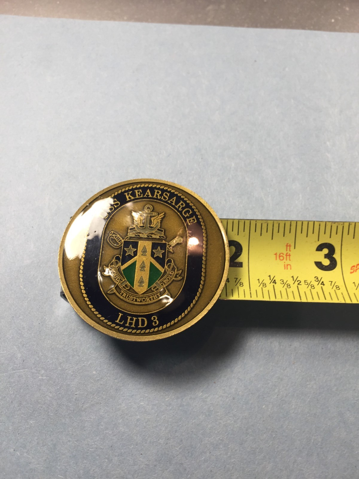 US Navy Challenge Coin - USS Kearsarge LSD 3 | eBay