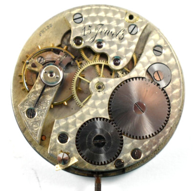 Vintage Swiss Made Unbranded 12s OF Private Label Pocket Watch Movement ...