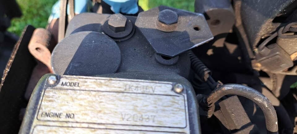 Yanmar tk486v. 4 cylinder Diesel Engine - Running Take-out | eBay