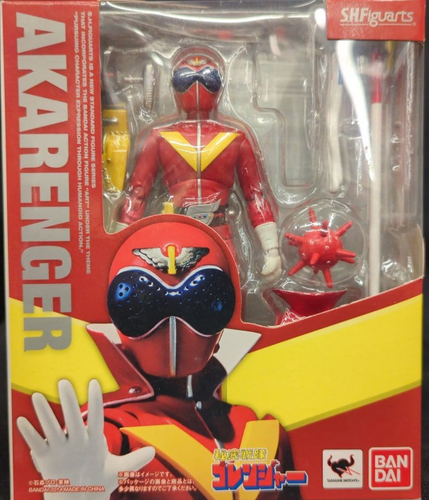 Bandai S.H. Figuarts Akarenger Himitsu Sentai Gorenger Akaranger Action ...