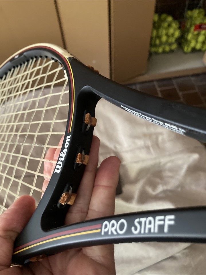 RARE NOS New Wilson Pro Staff 90 Tennis Racquet Racket 85 Samprs ...