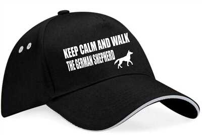 Keep Calm Walk The German Shepherd Baseball Cap Dog Lovers Gift For Men ...