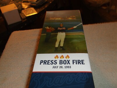 2023 Atlanta Braves Ron Gant 93 Press Box Fire Bobblehead SGA | eBay