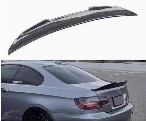 For 2007-2013 E92 BMW 3 Series Coupe Rear Carbon Fiber PSM Style ...