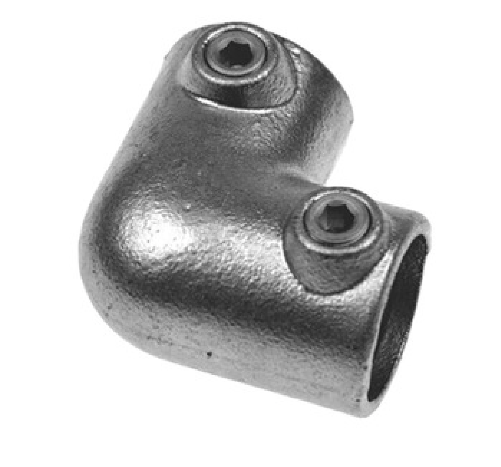 Liquidation! Galvanised Steel Pipe Fittings - Hex Key Clamp - 48.3mm ...