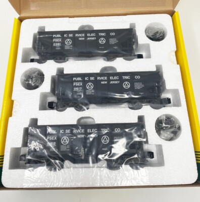 S Scale - S Helper Service 2 Bay Coal Hopper - PSEX Public Service NJ 3 ...