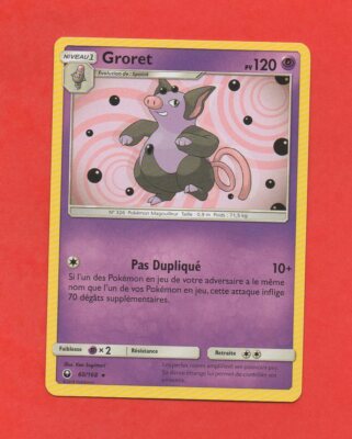 Pokemon n° 60/168 - GRORET - PV120 (A7819) | eBay