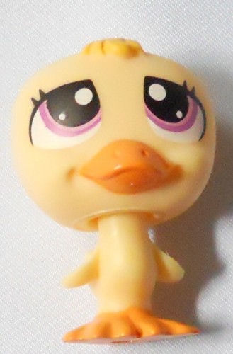 Littlest Pet Shop 1374 Yellow Easter DUCK Target Excl Bobble Head Bird ...