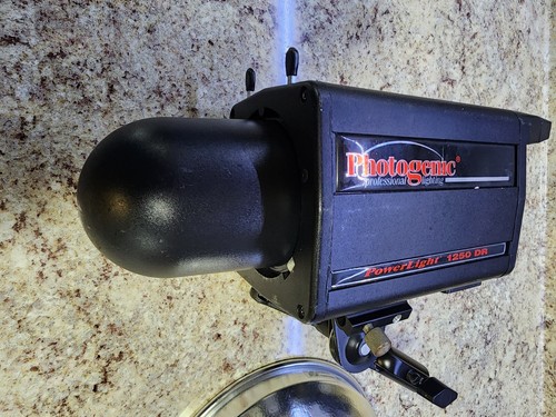 Photogenic 1250DR With Reflector, Bulb, Cover Tested Working | eBay