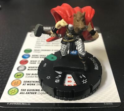 Marvel Heroclix Secret Wars Battleworld 024 Boar Thor Uncommon | eBay