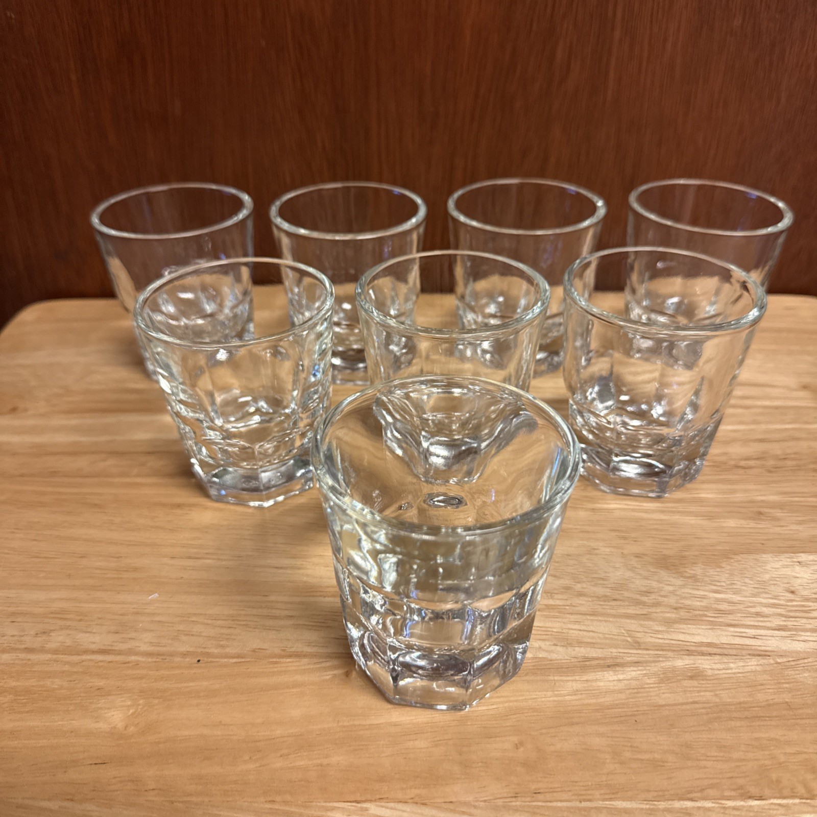 Libbey Duratuff Cortado lowball rocks glasses geometric pattern Set Of ...
