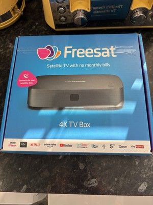 FREESAT 4K Set Top TV Box, UHD, On Demand, Non Recordable - BOXED | eBay UK
