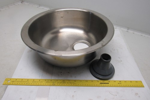 Emsen IKEA 501.141.36 18" Stainless Steel Round Drop In Stainless Steel ...