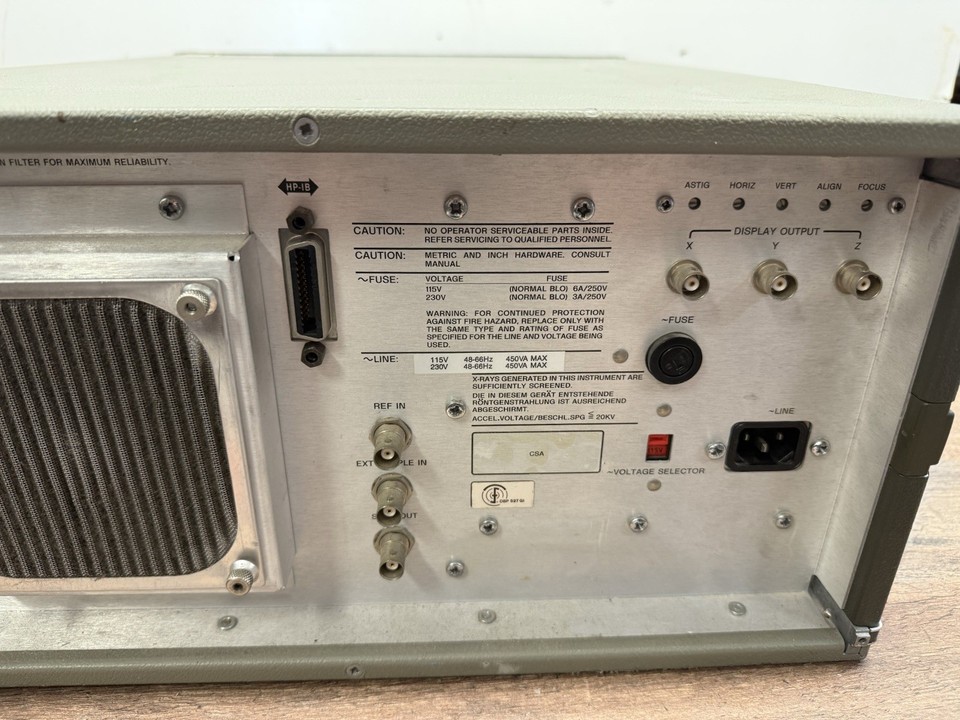 HP 3562A Dynamic Signal Analyzer | eBay