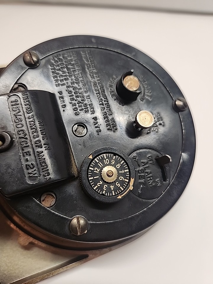 Vintage Hammond Grenadier Synchronous Electric Clock Read Description ...