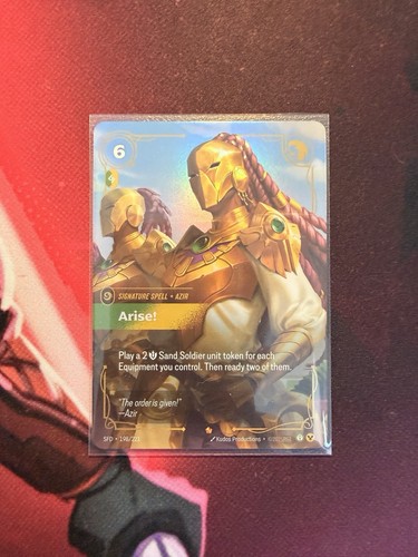 Riftbound TCG Arise! - Spiritforged 198/221 Epic Signature Spell NM | eBay