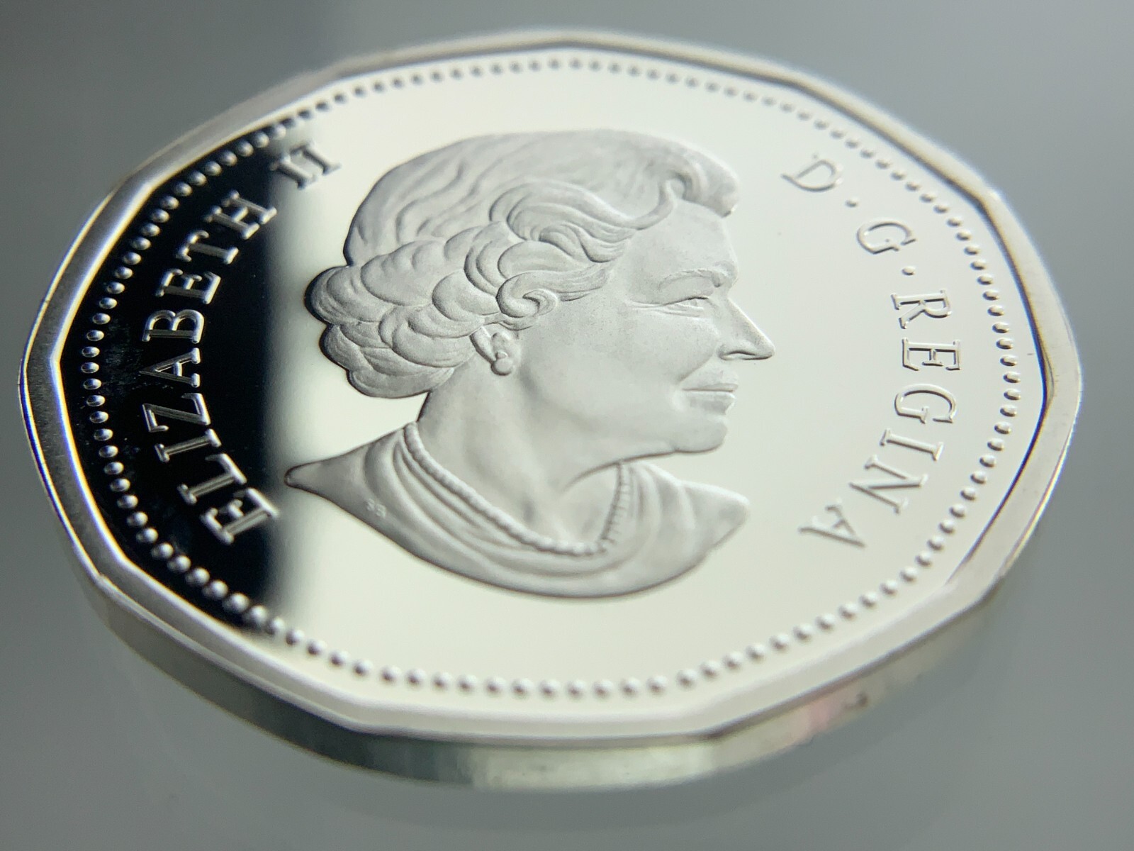 2004 Sterling Silver Lucky Loonie Olympic Dollar RCM Uncirculated Coin ...